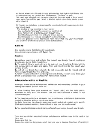 Hatsu rei-ho-a-basic-japanese-reiki-technique | PDF