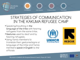 Deaf refugees' languaging | PDF
