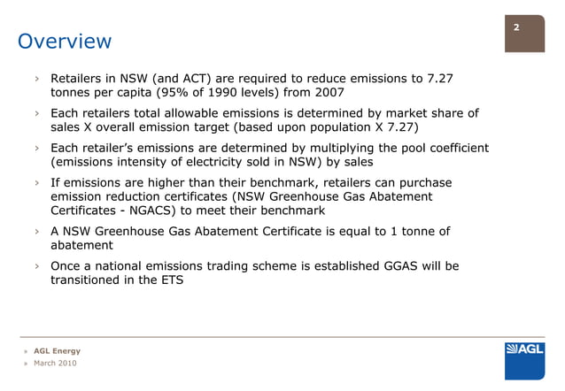 NSW ggas scheme summary | PPT