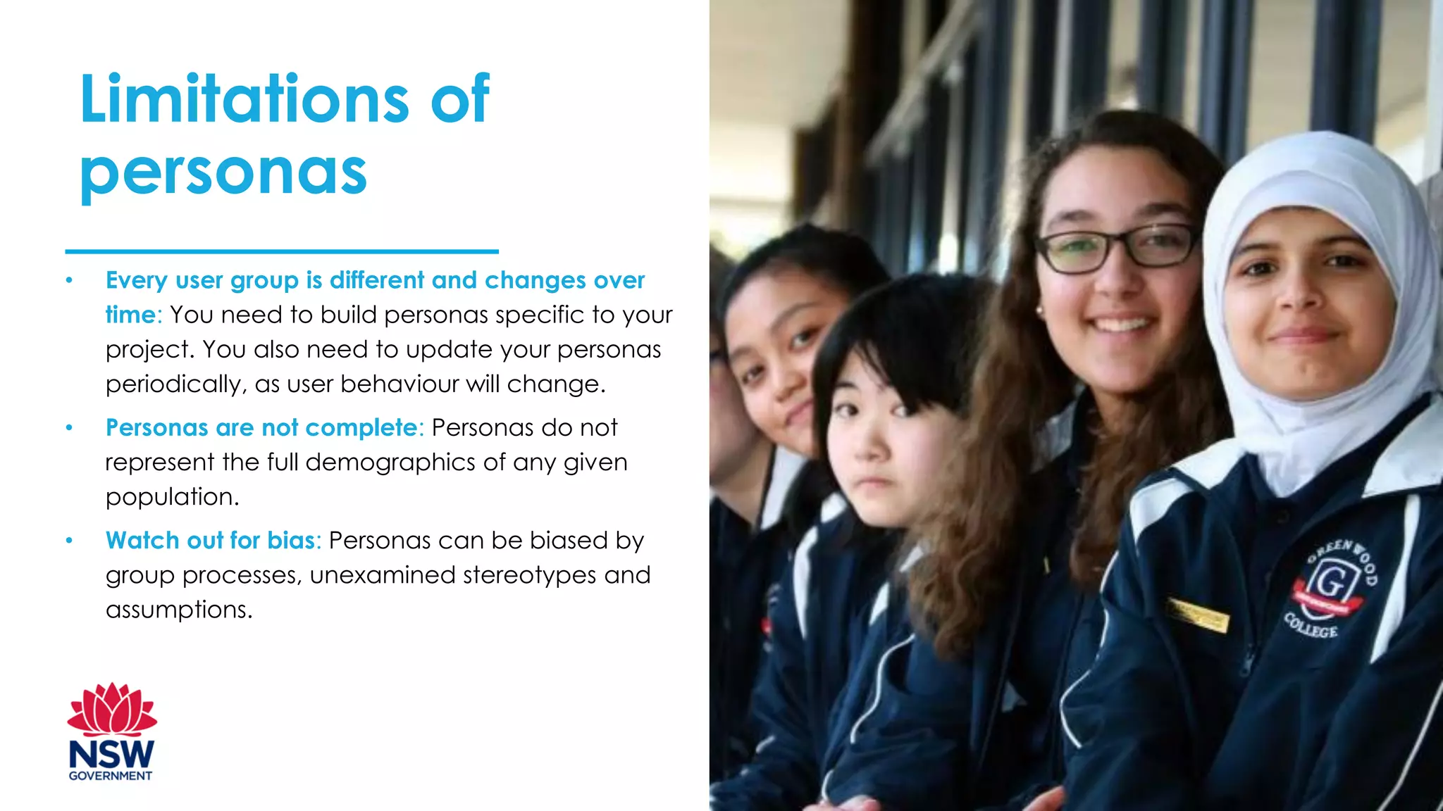 Building inclusive personas for NSW | PPT