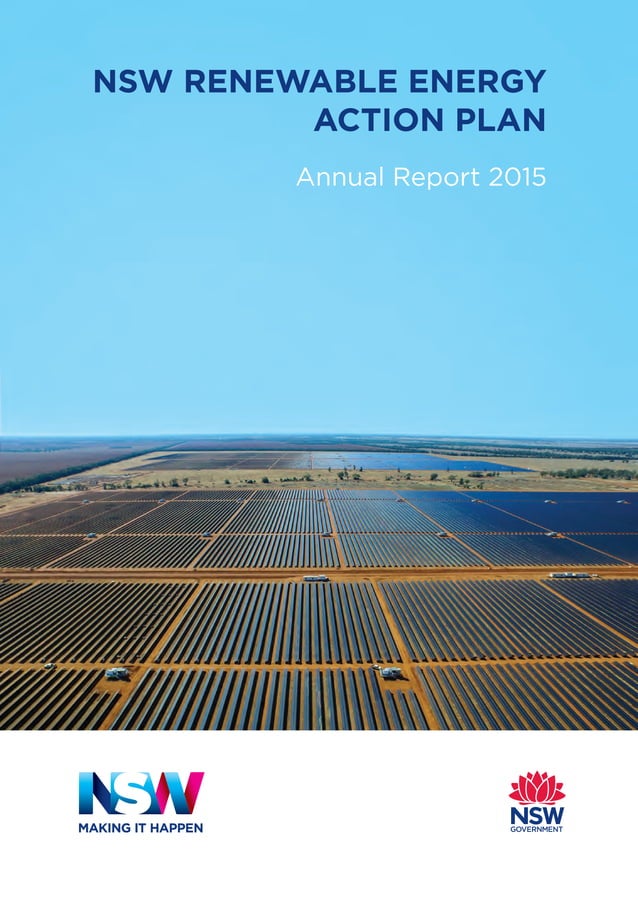 NSW Renewable Energy Action Plan Report 2015 | PDF