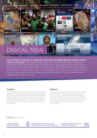 NSW Service Design Playbook | PDF