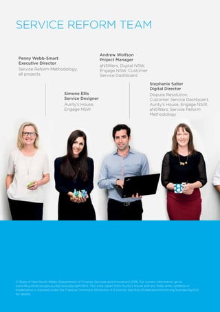 NSW Service Design Playbook | PDF