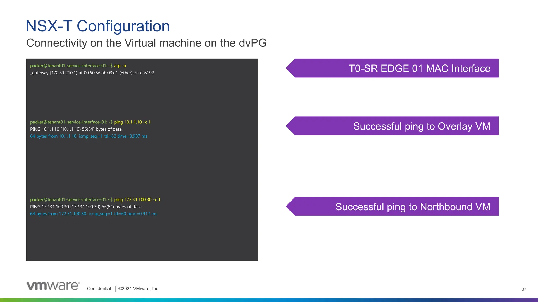 NSX-T and Service Interfaces presentation | PPTX