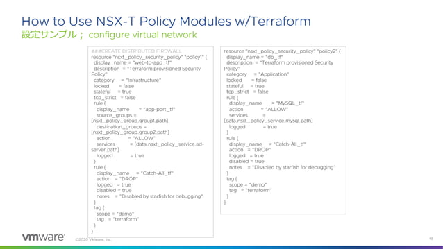 Nsx t api-automation_202103 | PDF