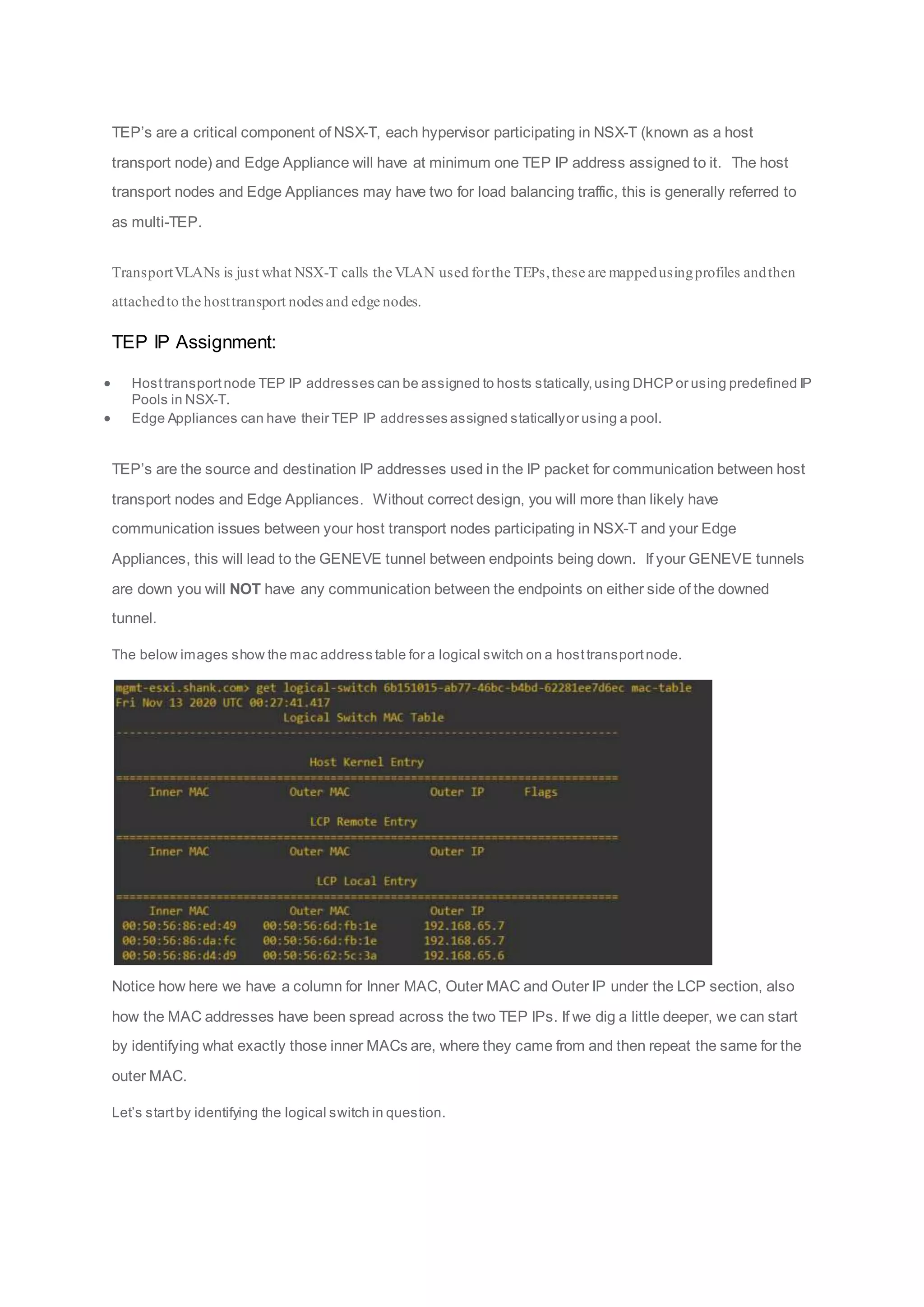 NSX-T Inter TEP | DOCX