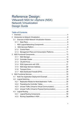 NSX Reference Design version 3.0 | PDF