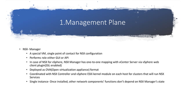 Vmware Nsx Components Pptx Operating Systems Computer Software 1508