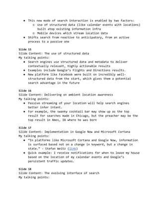 Notes for "The Future of Search" talk | PDF