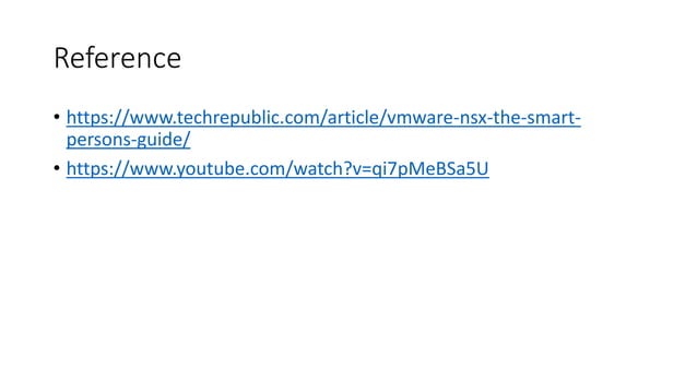 NSX_Troubleshooting.pptx | Information and Network Security | Computing