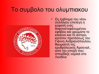 Ολυμπιακός | PPT