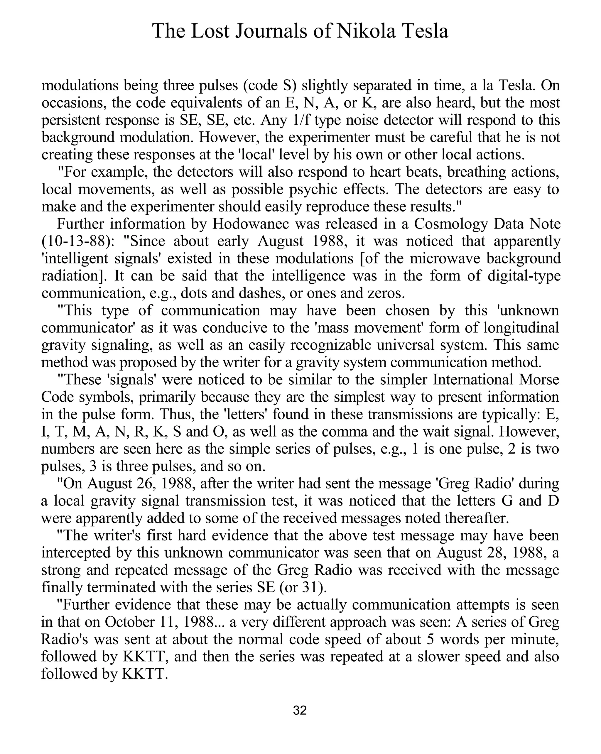 Tesla's Lost Journals | PDF