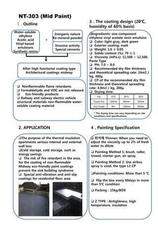 Coating and Paint - BBN Nt 300 gen features | PPTX | Indoor ...