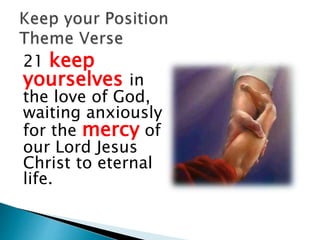 Jude - Keep your Position v. 2 | PPTX