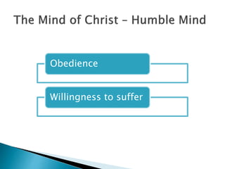 Philippians - The Mind of Christ | PPTX
