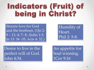 Understanding Who Is In CHRIST | PPTX