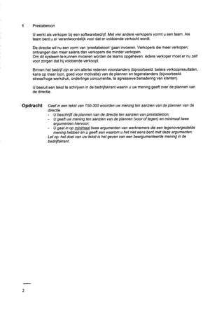 Nt2 II b schrijven 2003 2004 | PDF