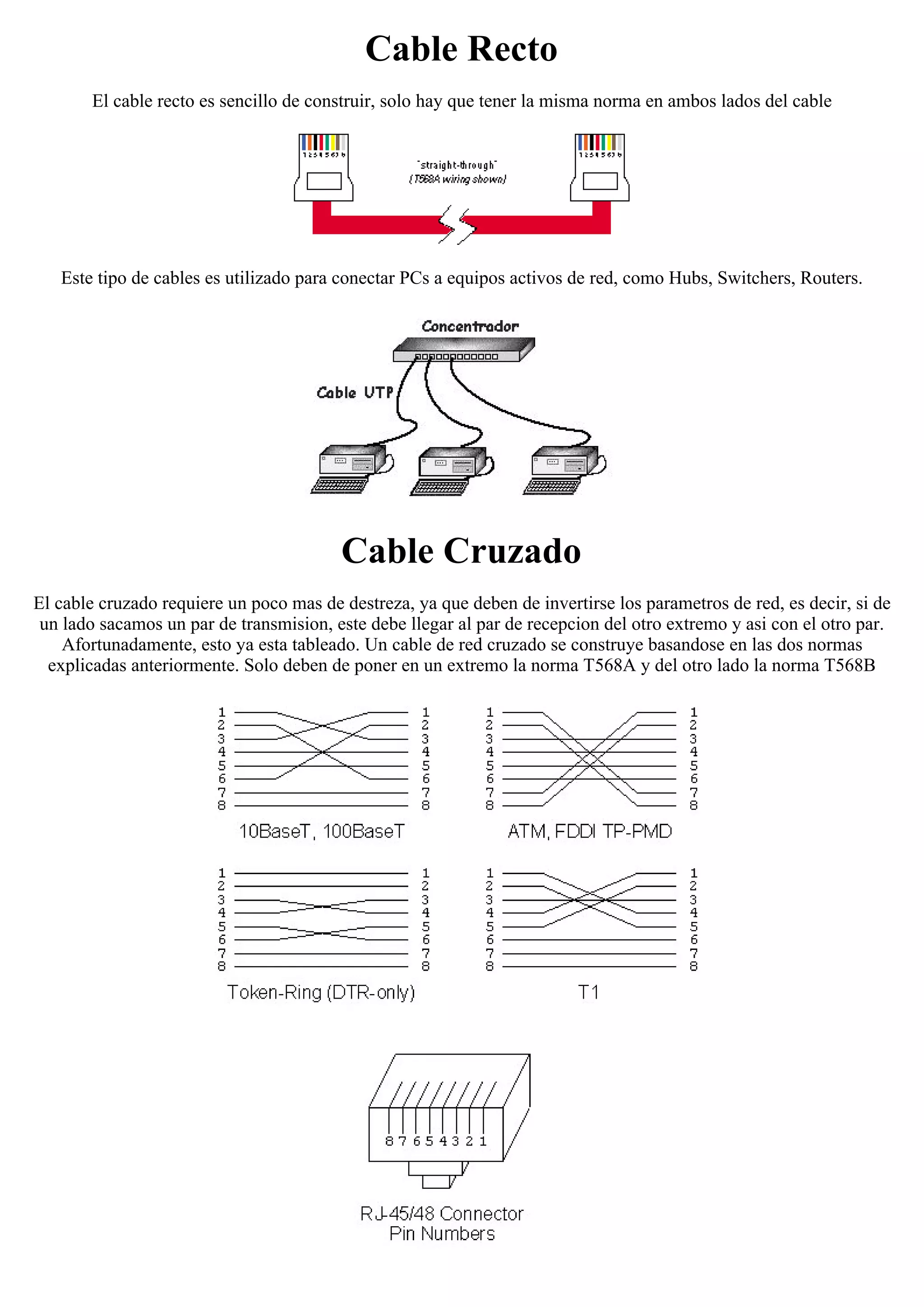 NORMAS T568A/T568B | PDF