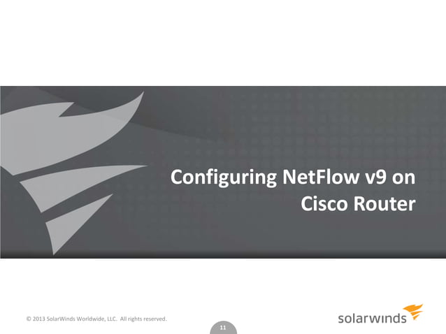 How To Configure Netflow V5 And V9 On Cisco Routers Pptx Computer
