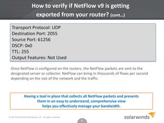 How to Configure NetFlow v5 & v9 on Cisco Routers | PPTX | Computer Networking | Computing