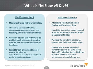 How to Configure NetFlow v5 & v9 on Cisco Routers | PPTX | Computer Networking | Computing