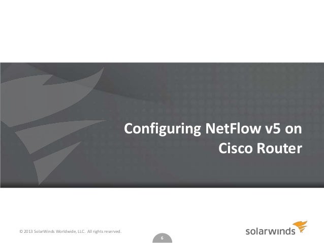 How To Configure Netflow V5 And V9 On Cisco Routers 0455