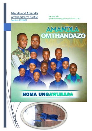 Ntando mthethwa | DOCX