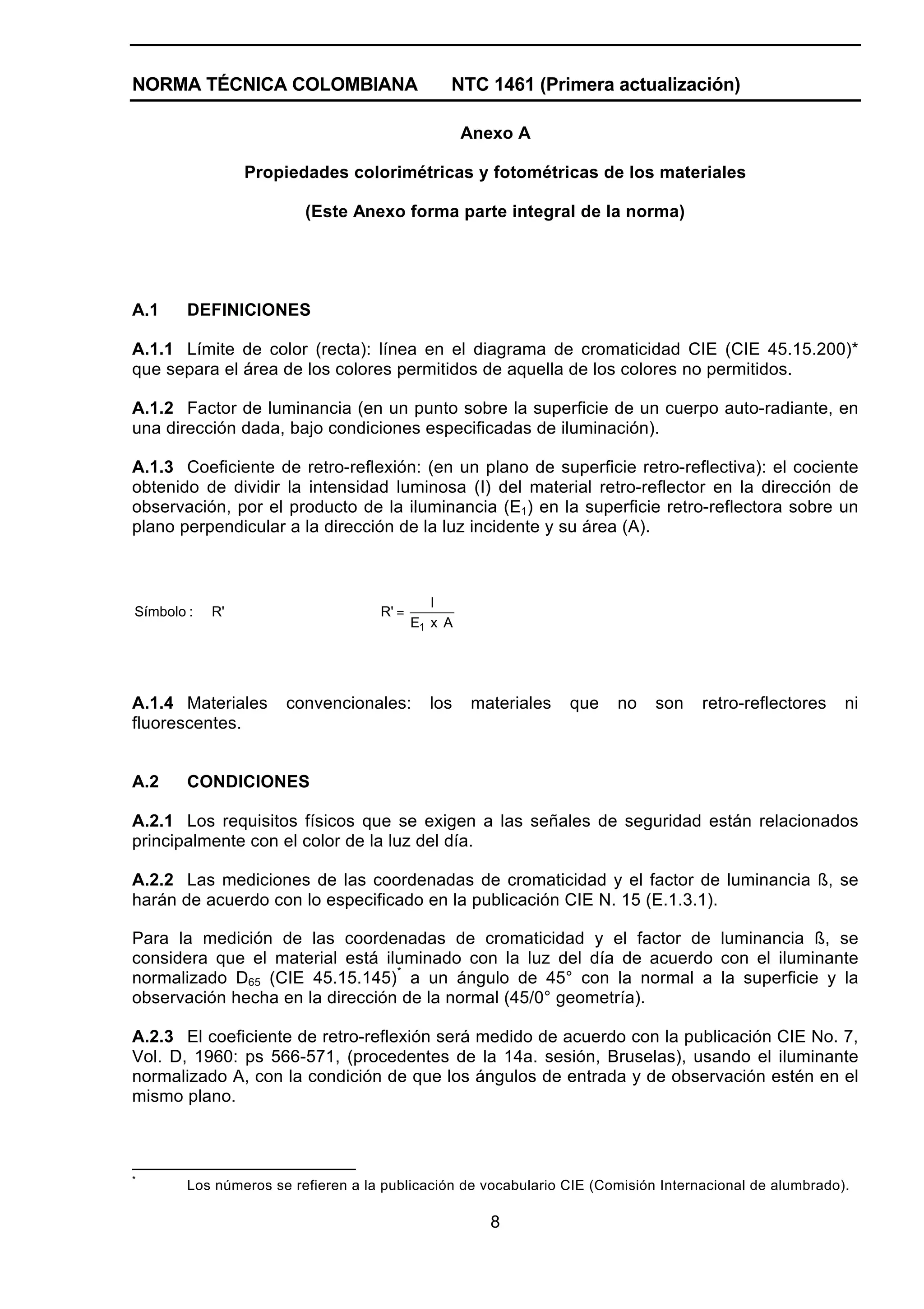 Ntc 1461-higiene-y-seguridad-colores-y-senales-de-seguridad | PDF