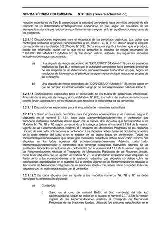 Ntc 1692 peligrosos | PDF