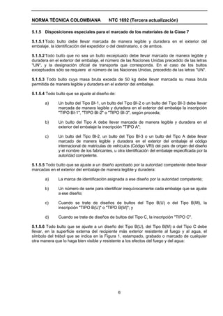 Ntc 1692 peligrosos | PDF