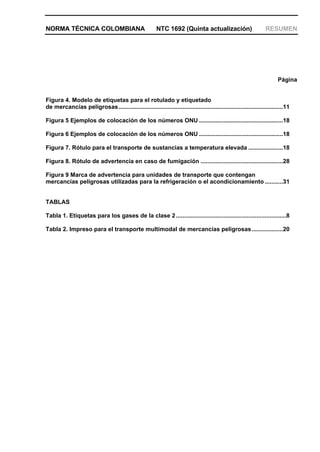Norma tecnica colombiana NTC1692.pdf transporte | PDF