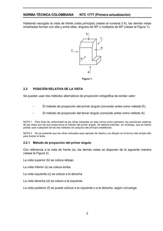 Proyección Ortográfica De Tercer ángulo