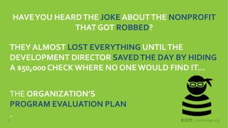 NTEN NTC 2018 Practical Program Evaluation | PPT