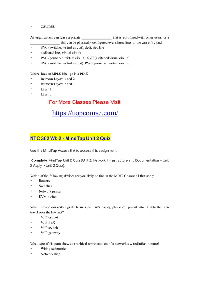 Ntc 362 effective communication uopstudy.com | Internet | Computing