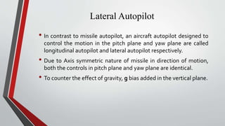 missile autopilot | PPTX