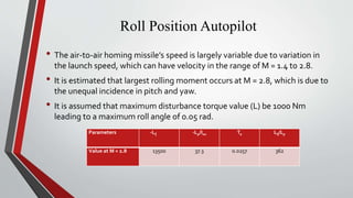 missile autopilot | PPTX