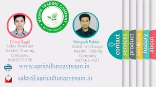 Soil conservation by AgroGyp Agriculture Gypsum | PPT