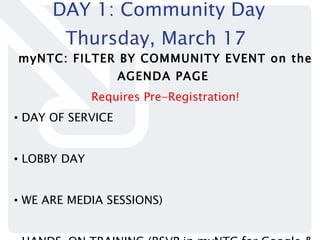 New to the 11NTC Orientation | PPT