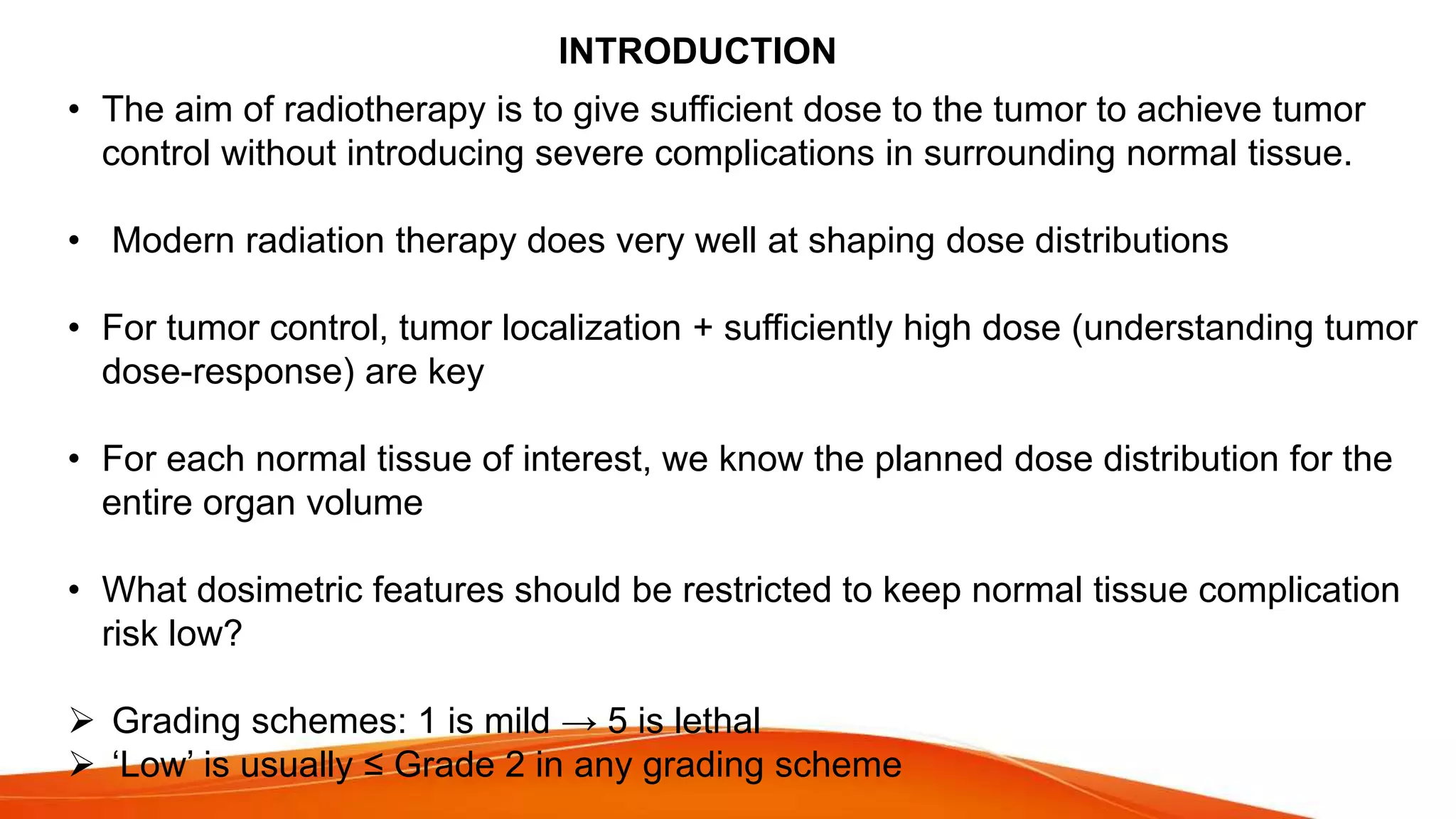 NTCP MODELLING OF ACUTE TOXICITY IN CARCINOMA CERVIX TREATED WITH ...