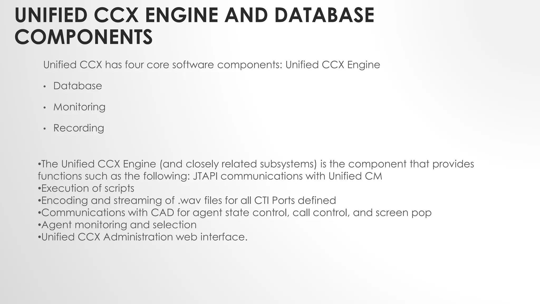 Introducing in Cisco Unified Contact Center Express | PPTX