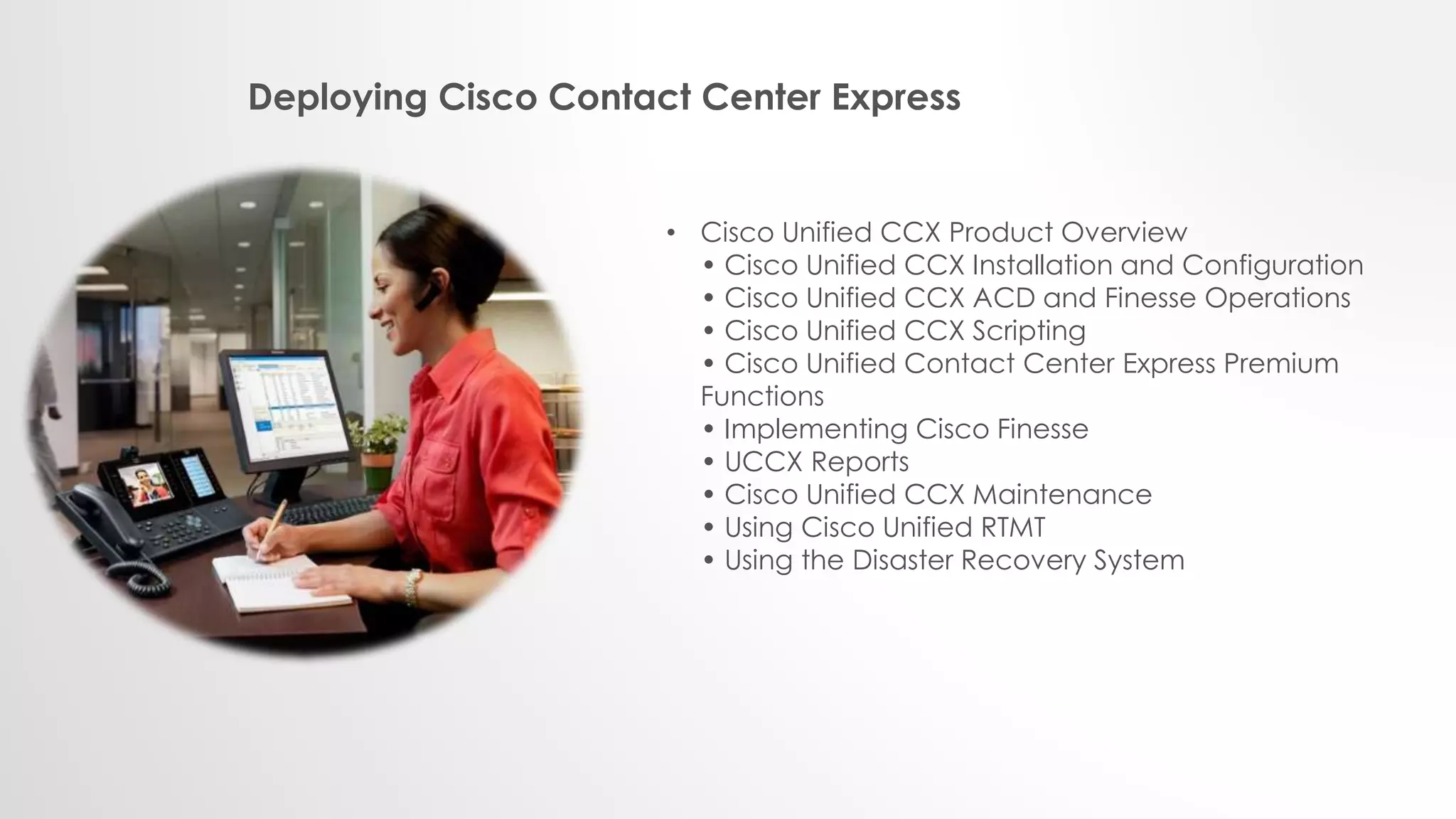 Introducing in Cisco Unified Contact Center Express | PPTX
