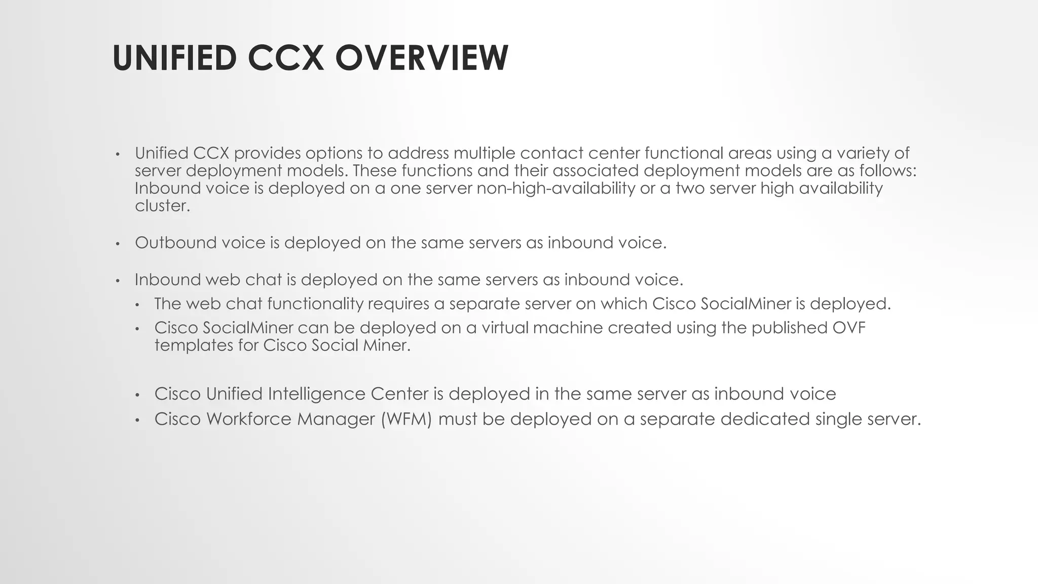 Introducing in Cisco Unified Contact Center Express | PPTX