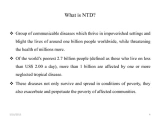 neglected tropical disease | PPTX