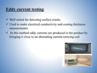 Non-Destructive Testing | PPT