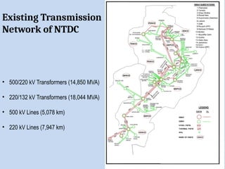 NTDC Power System of including generation, transmission and generation | PPT