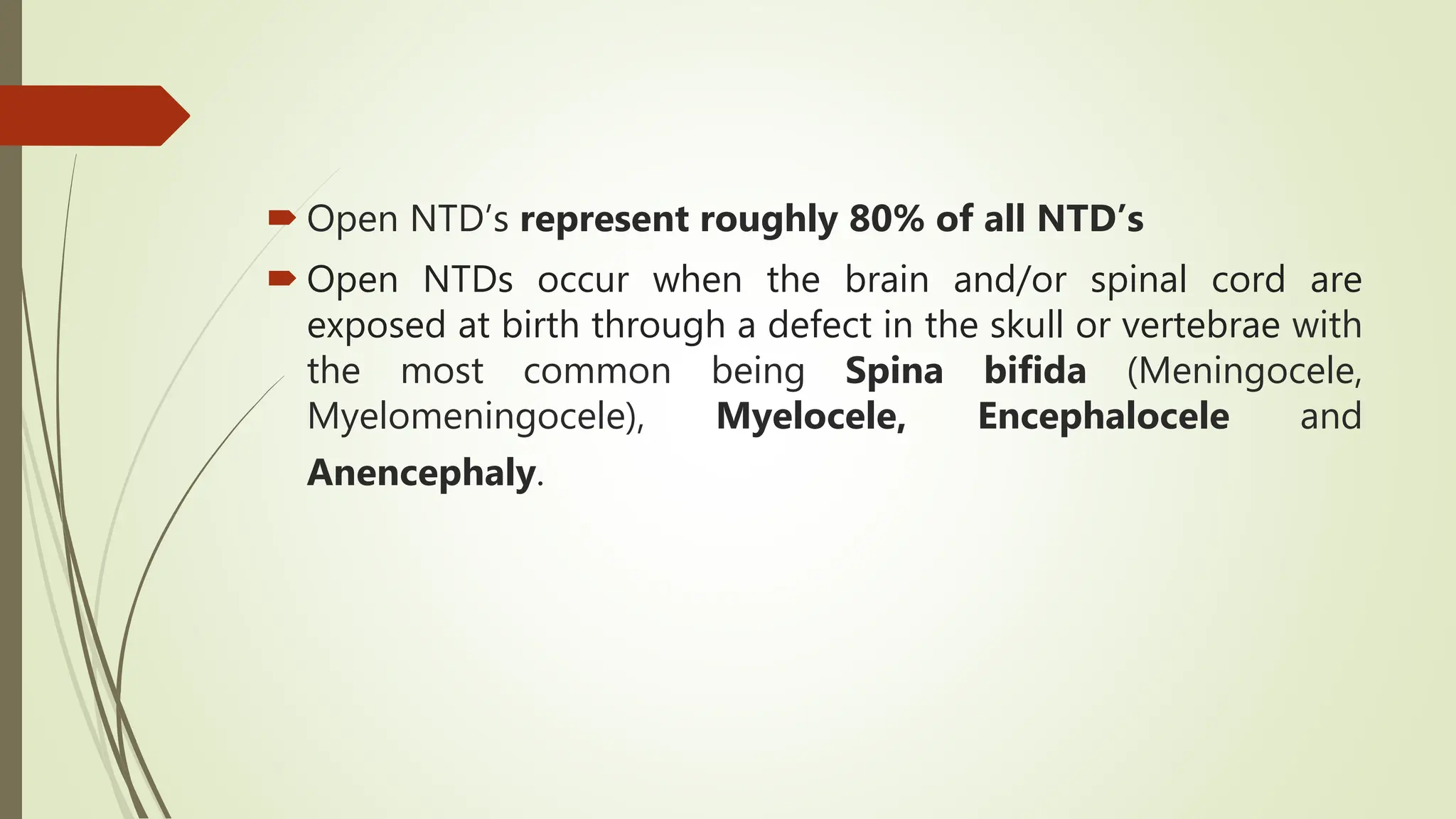 Neural tube defects - in neonates and children | PDF