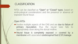 Neural tube defects - in neonates and children | PDF