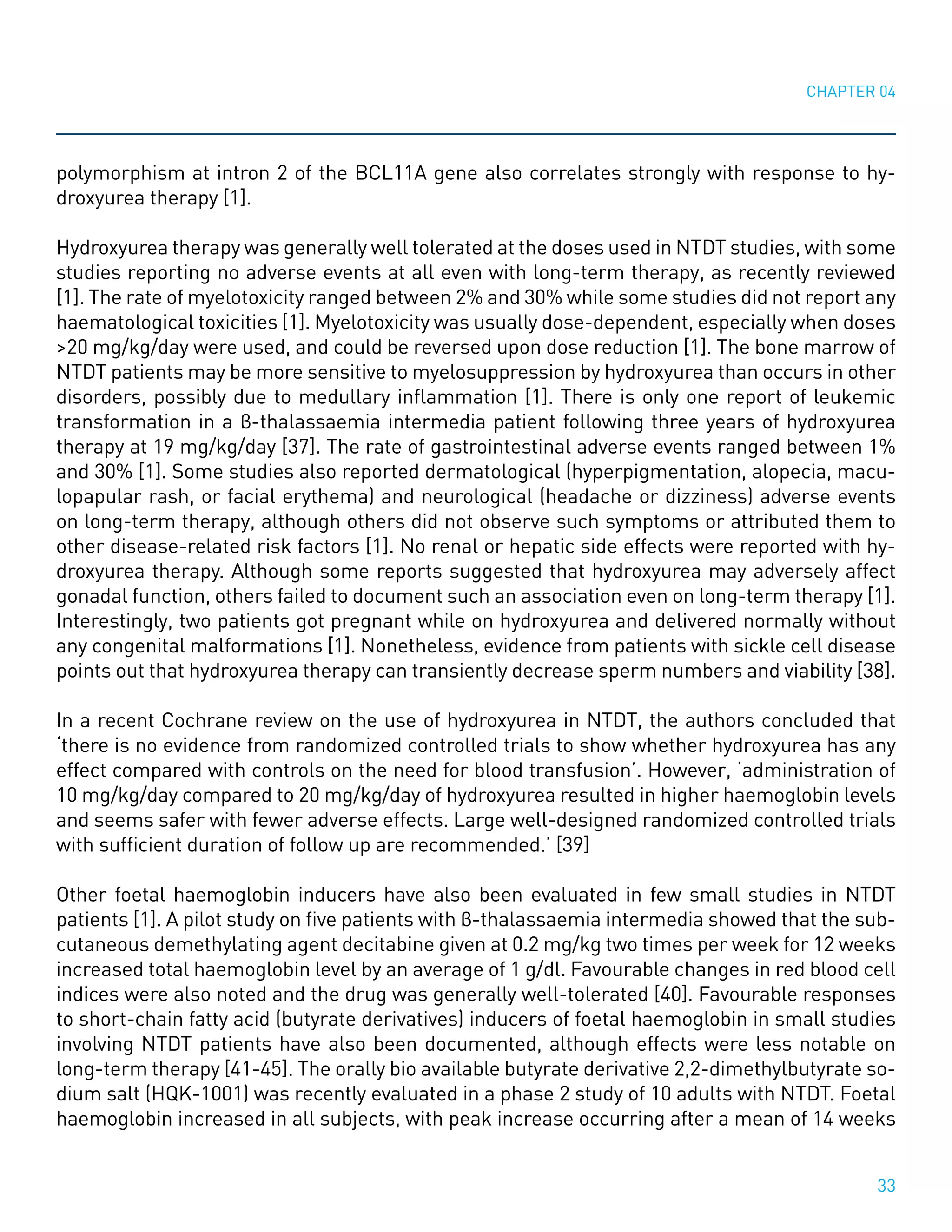 Guidelines for the Management of Non-Transfusion-Dependent Thalassaemia ...