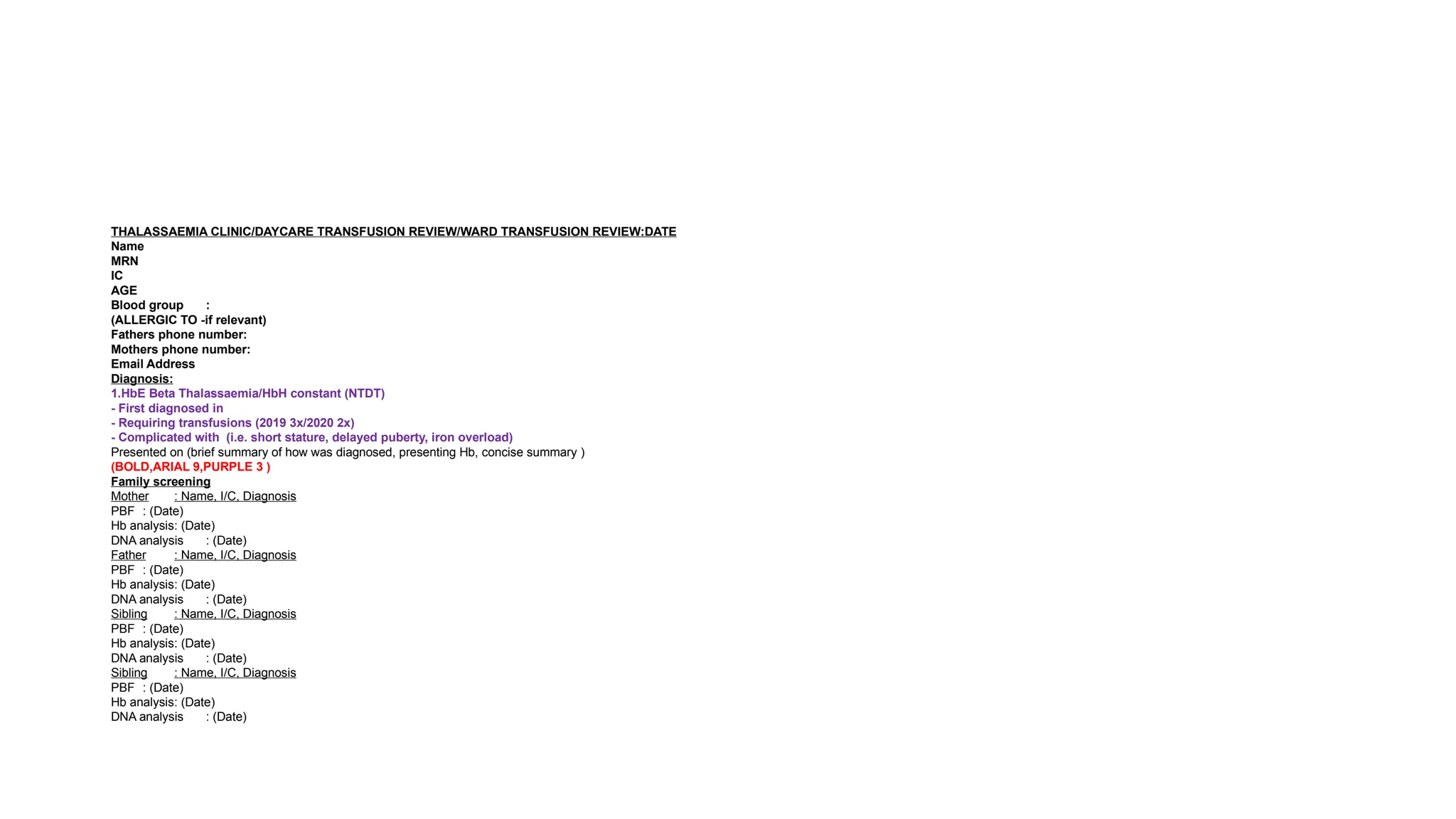 Non transfusion dependent thalassemia TEMPLATE 1.pptx