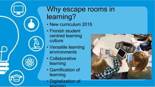 Escape - Breakout Rooms in Education | PPTX